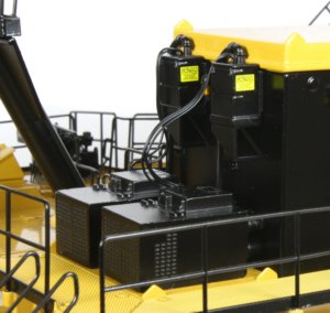 Miniature Construction World - Caterpillar 7495HF Rope Shovel